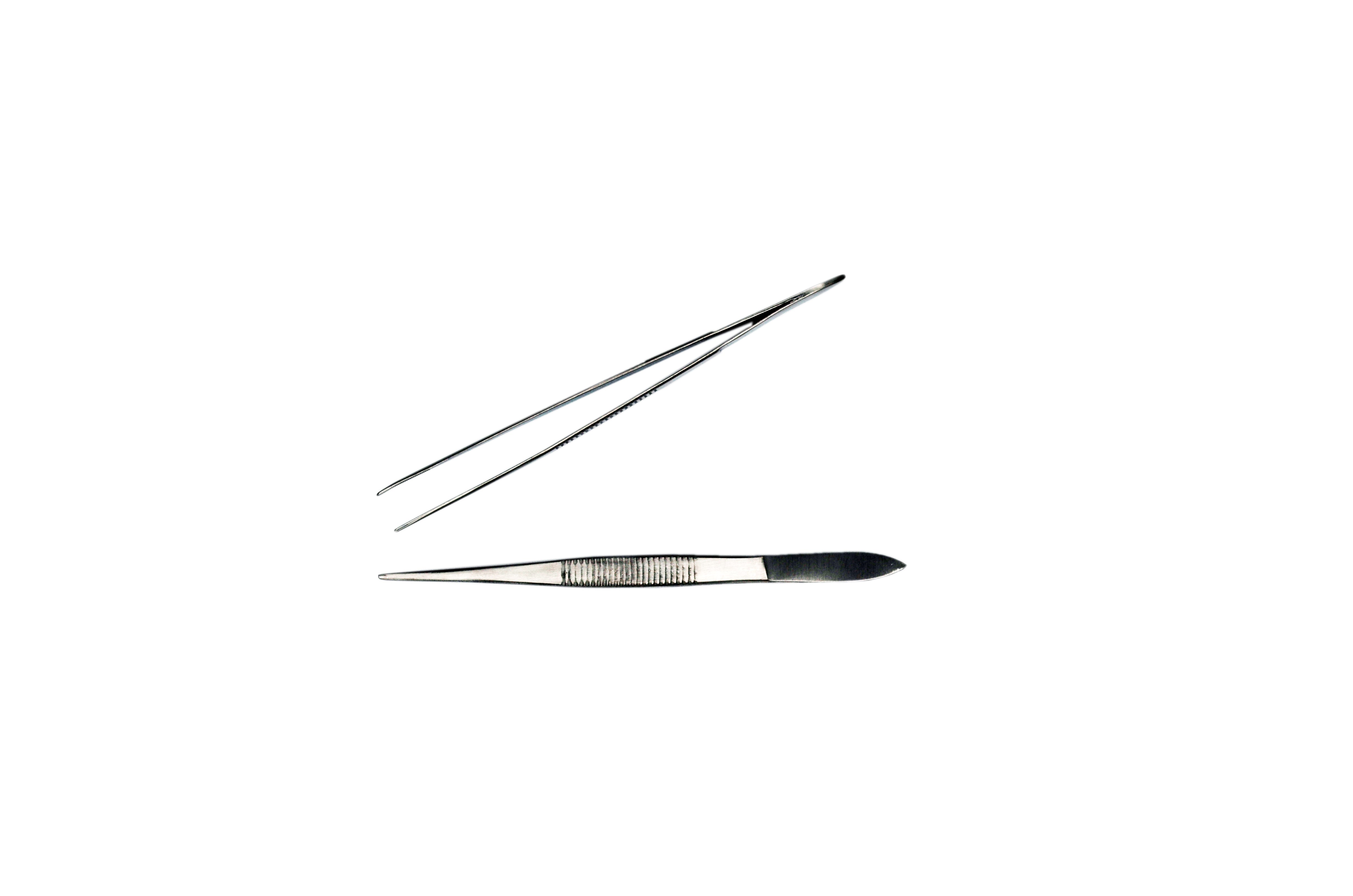 Pince à écharde pointe fine acier inoxydable (11,4 cm)